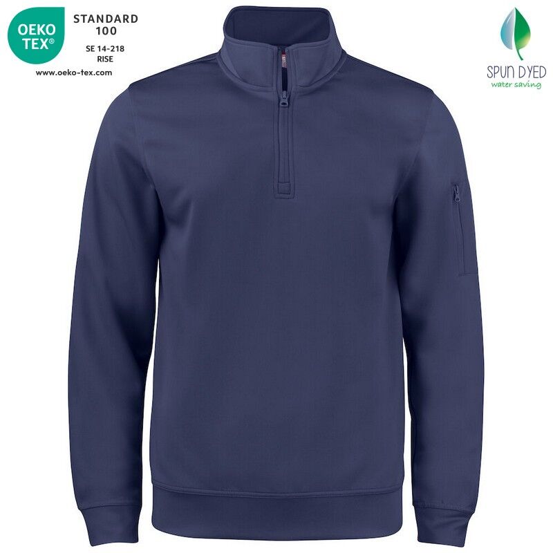 Sudadera Mod. BASIC ACTIVE HALF ZIP